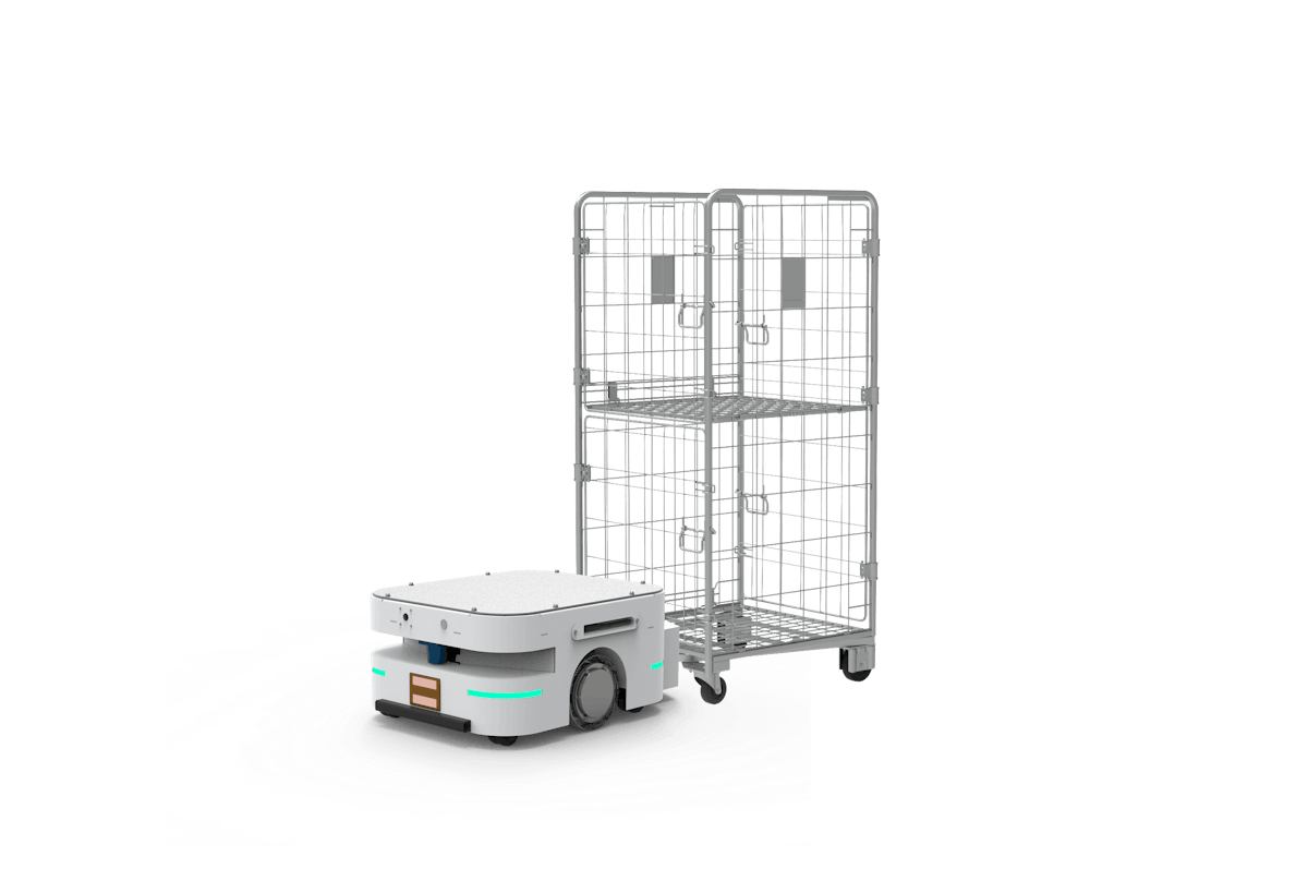 AMR with Advanced Docking and Towing System | Supply & Demand Chain ...