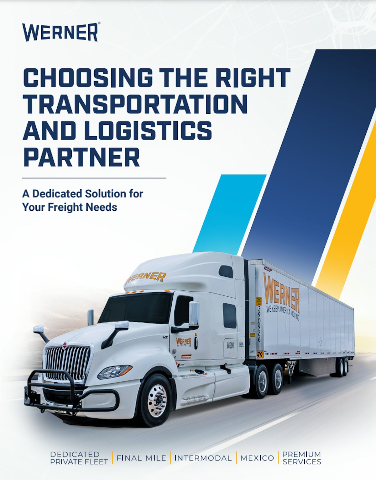 werner enterprises tracking