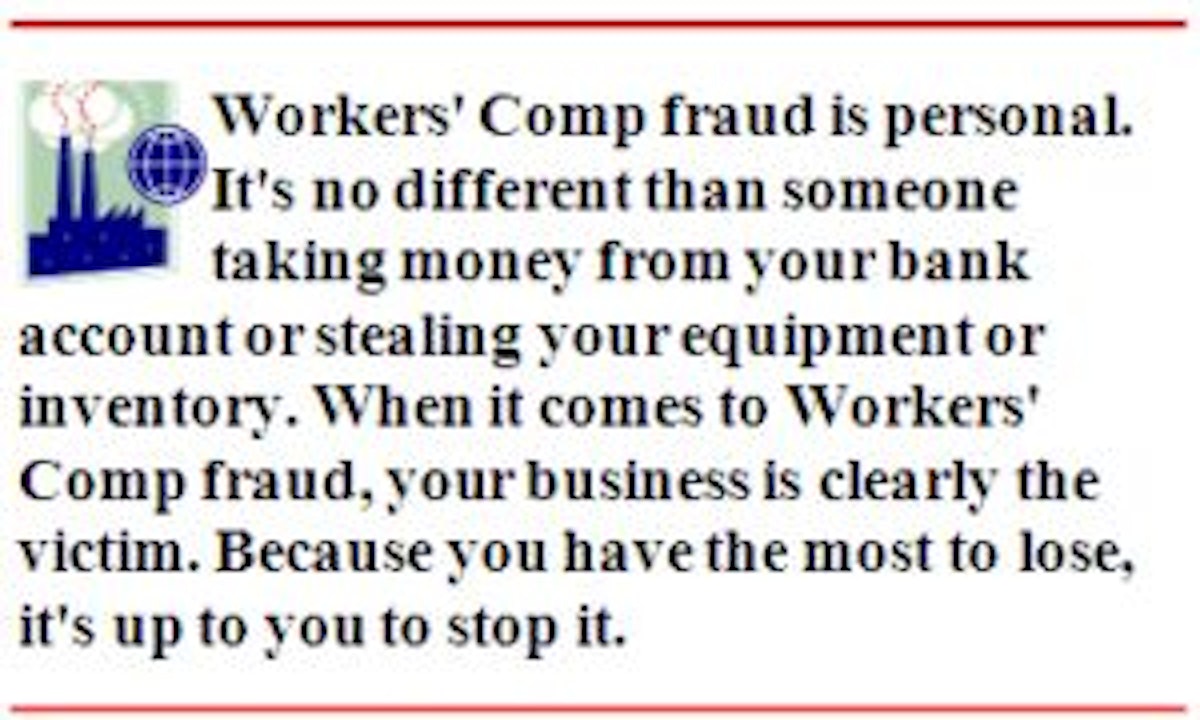 Seven Steps You Can Take to Stop Workers' Compensation Fraud | Supply ...
