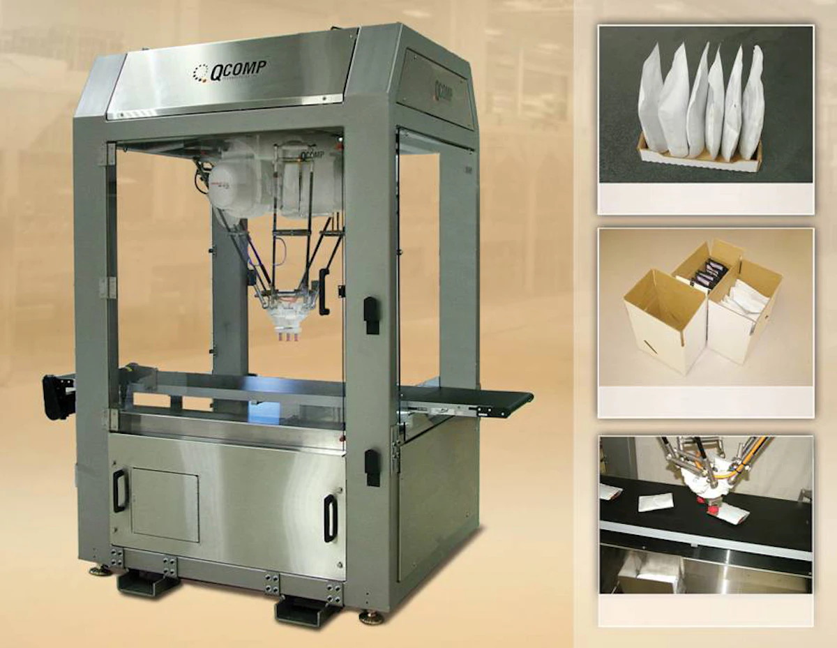 QComp Technologies automated Rick & Pack robot system | Supply & Demand ...