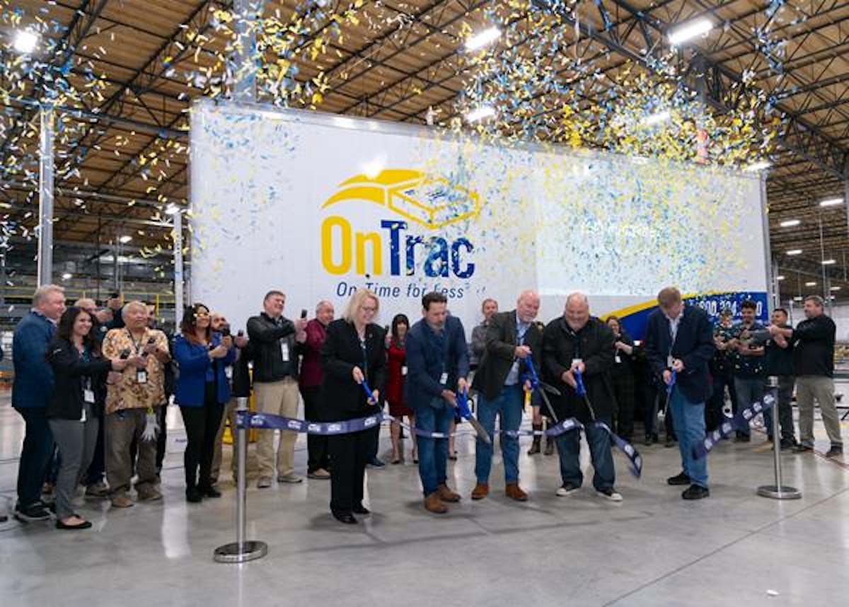 OnTrac Celebrates Opening of Its First Automated Sorting Facility ...